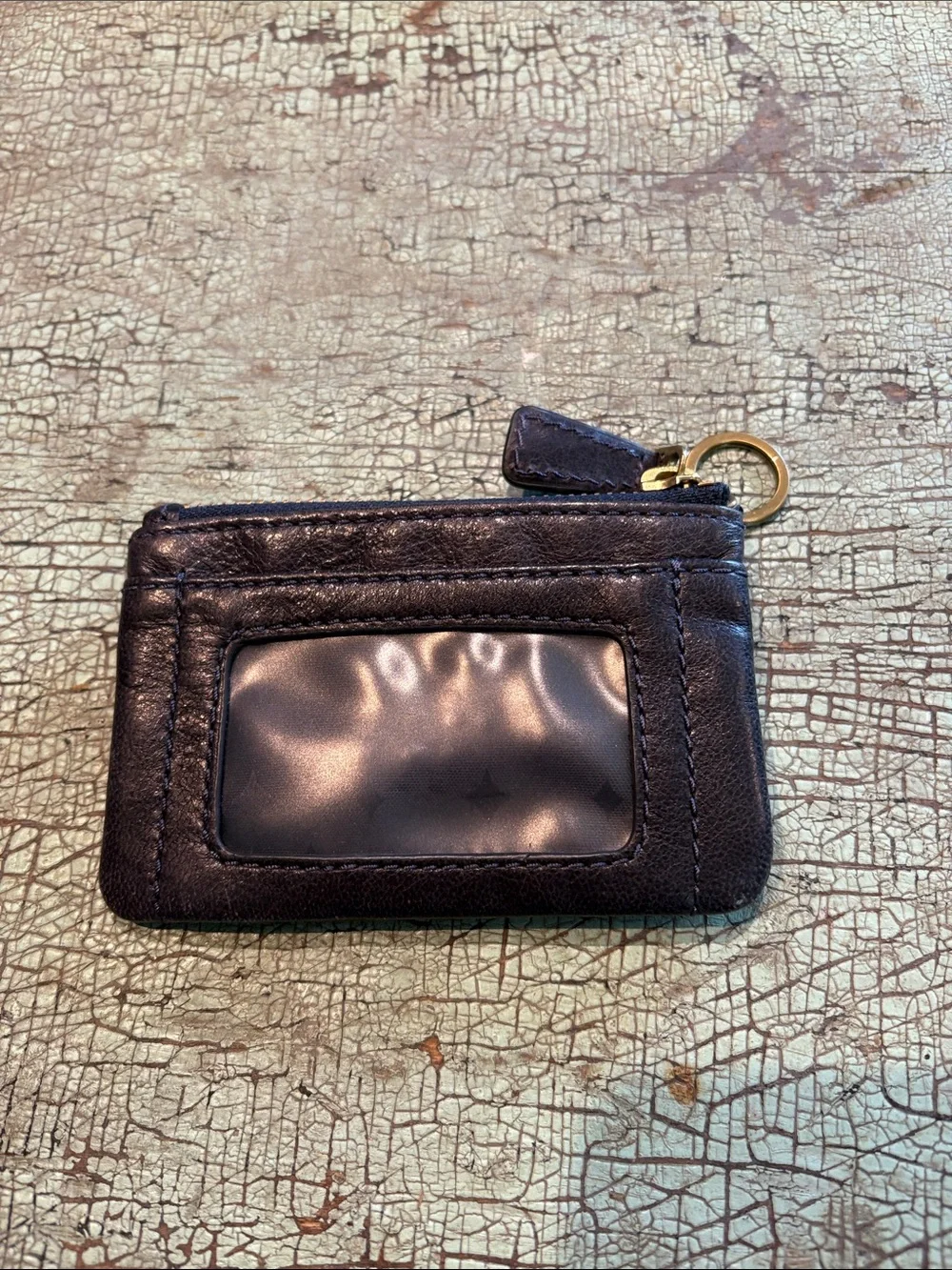 Fossil | Bags | Fossil Long Live Vintage Leather Zip Coin Pouch ...